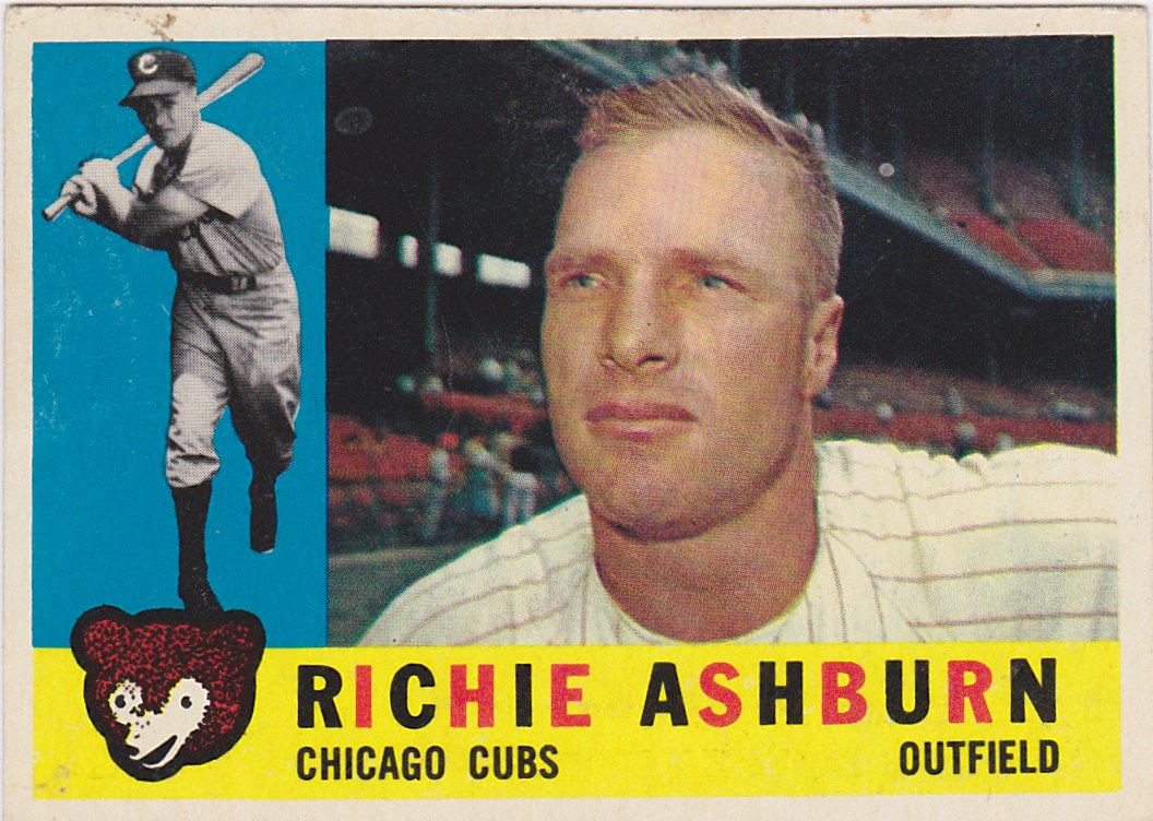 Horizontal Heroes: The 1960 Topps Set: #305 Richie Ashburn