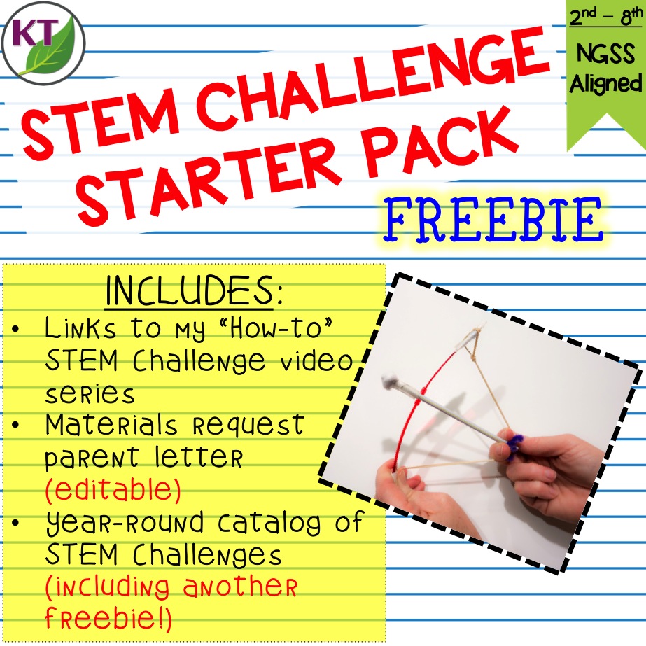 5 Back to School STEM Challenges for Grades 2-8