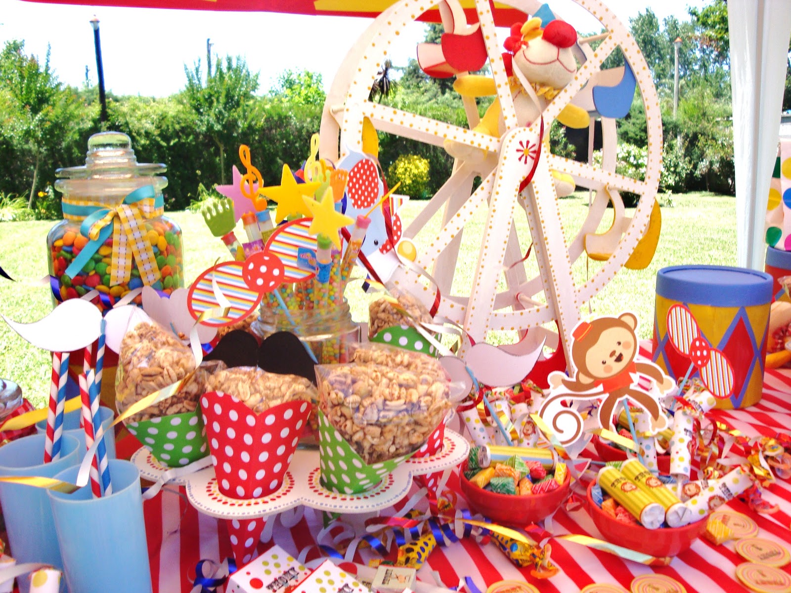 Fiesta tematica cumpleaños circo - Imagui