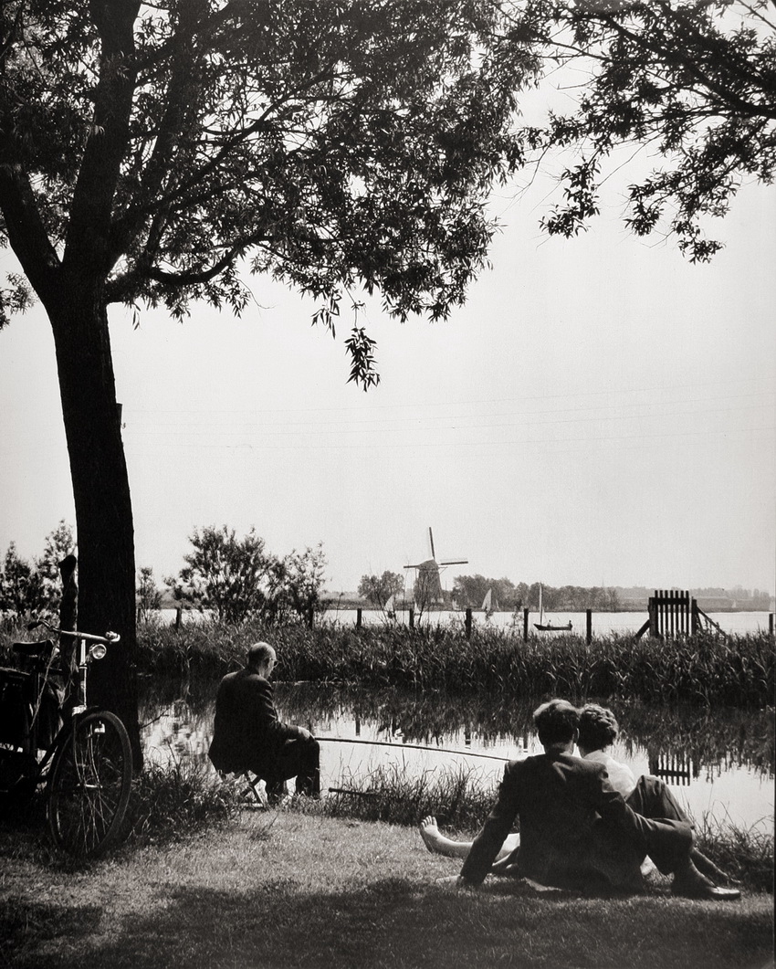 Antique and Classic Photographic Images: Typical Dutch scenery, 1950s
