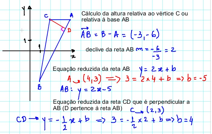 MAIS MATEMÁTICA: Altura do Triângulo