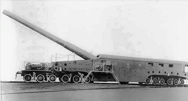 Industrial History: WWI 14" Railroad Guns