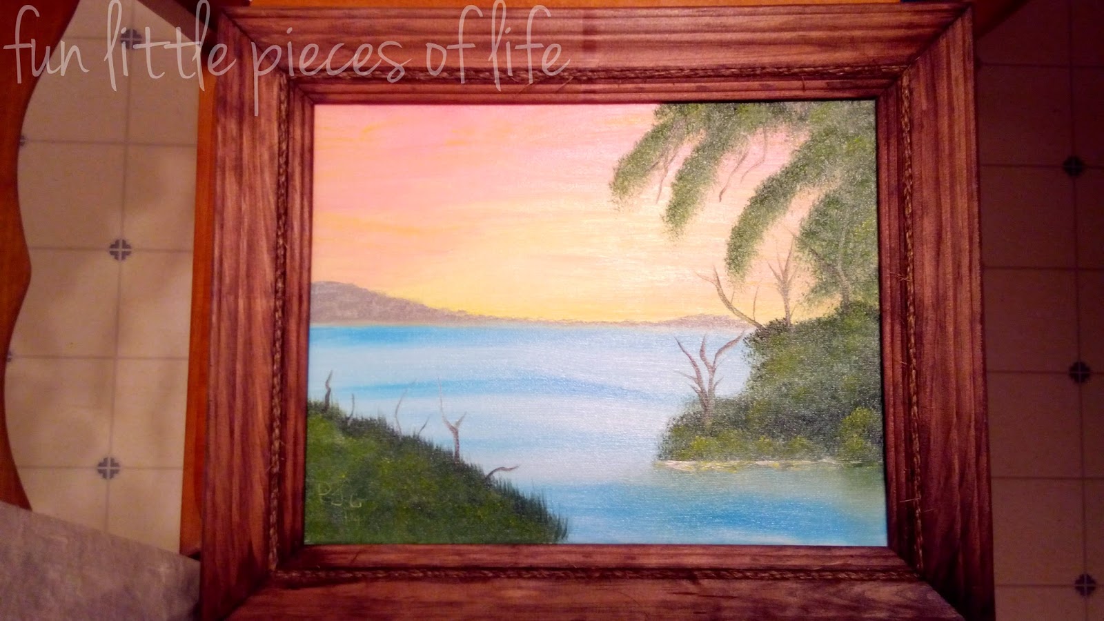 "Crafts, a Camera and Jesus": August Painting