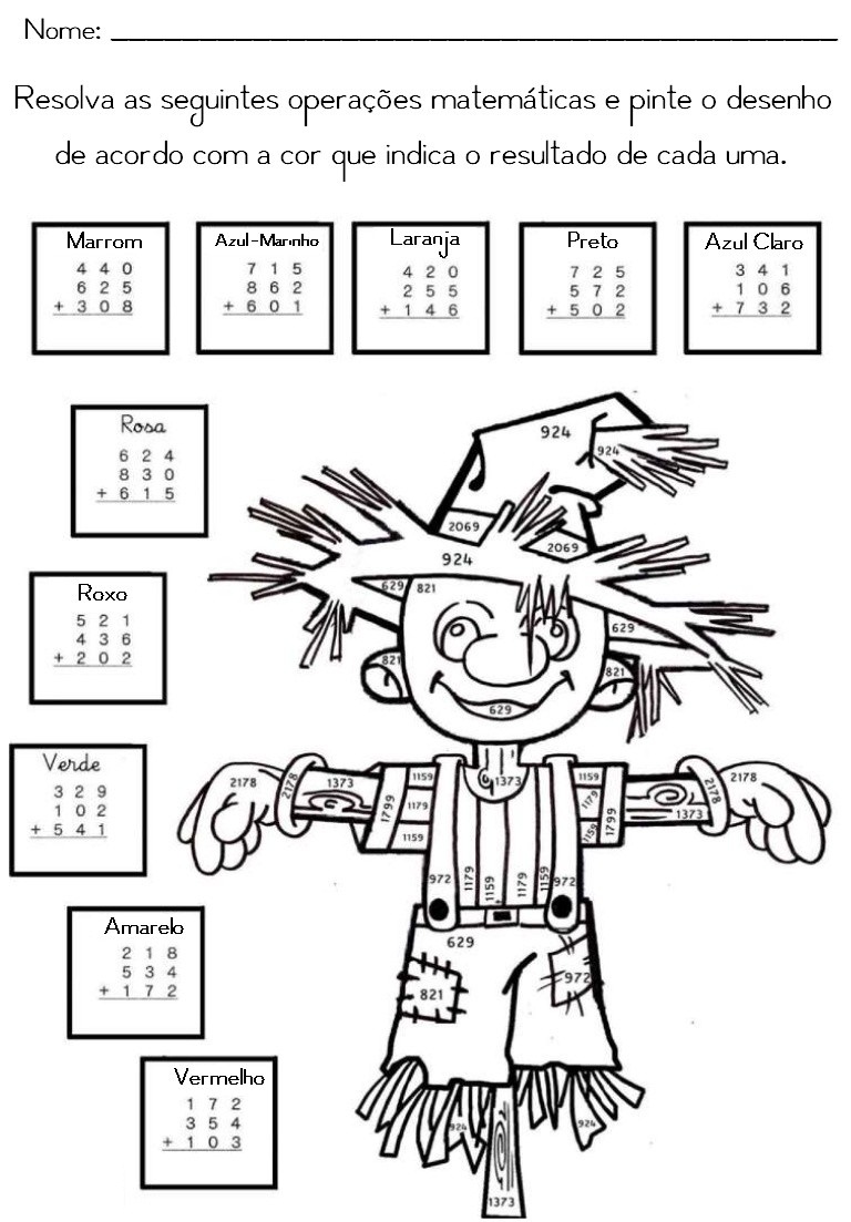 Atividades escolares: ATIVIDADES PARA HALLOWEEN