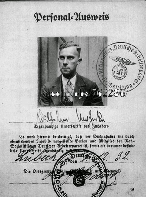 NAZI JERMAN: Foto Wilhelm Mohnke