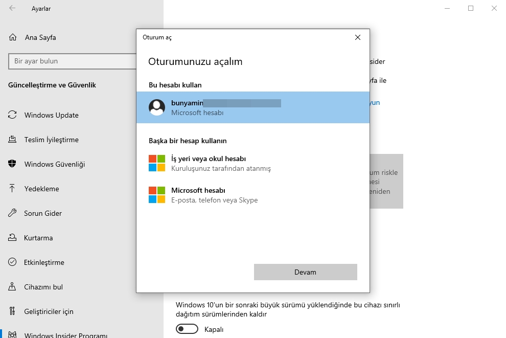 Windows Insider programı nedir? nasıl kayıt olunur?