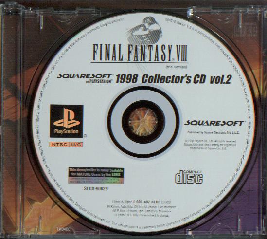 Of Swords and Joysticks: Final Fantasy VIII Demo Disc