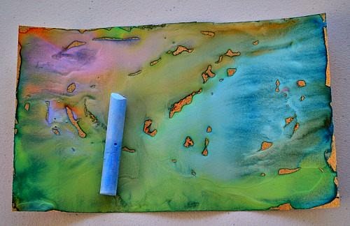 Sand Paper Art | Munchkins and Mayhem