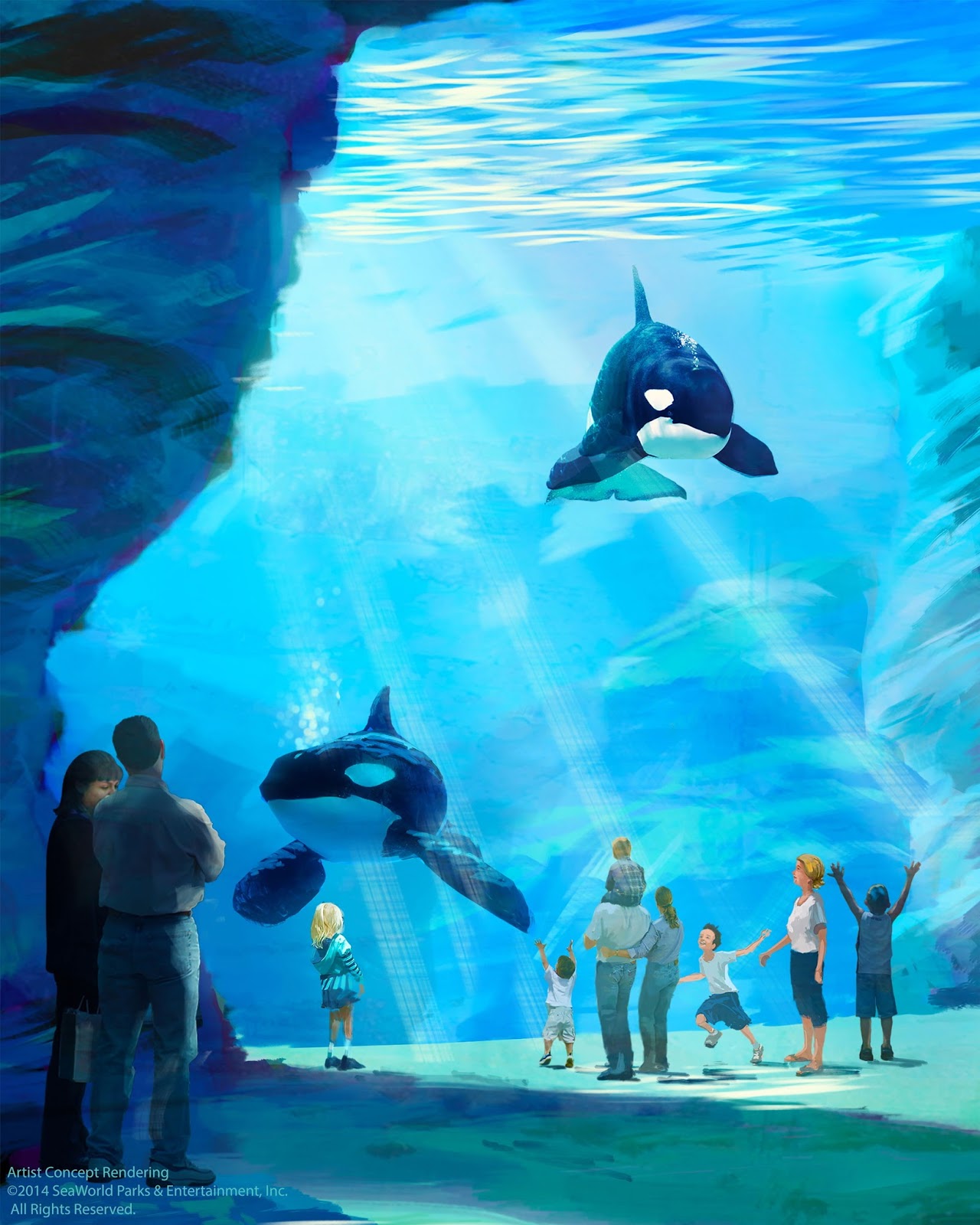 NewsPlusNotes: SeaWorld's Expansive New Killer Whale Habitats Revealed