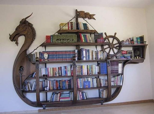 I Have Seen The Whole Of The Internet: Steampunk Bookcase