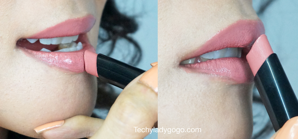 COSLUXE Curve Lipstick ลิปสติกสีสวย ดีไซน์เก๋โค้งรับรูปปาก | TechyLadyGogo