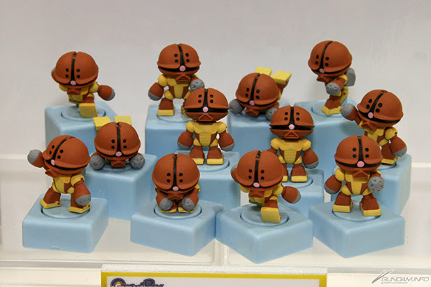 SD Acguy Gashapon on Display at 53rd All Japan Model and Hobby Show 2013