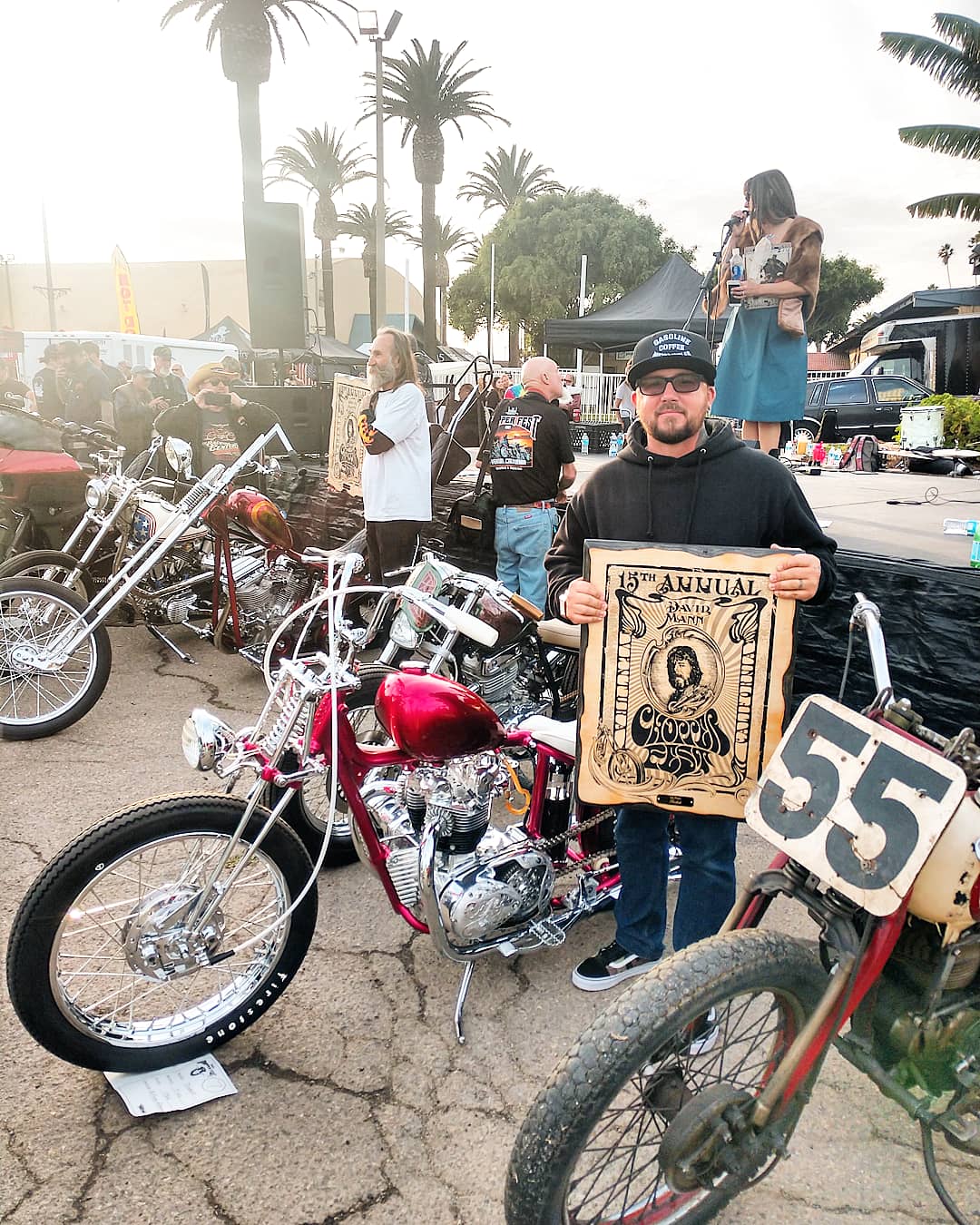 Chopper Fest: 2018 David Mann Chopperfest "If You Build It They Will ...