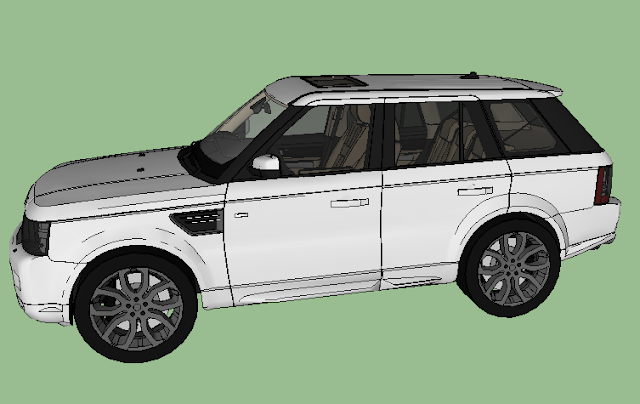 Range Rover Sport 2012 | 3D Warehouse Sketchup Gallery