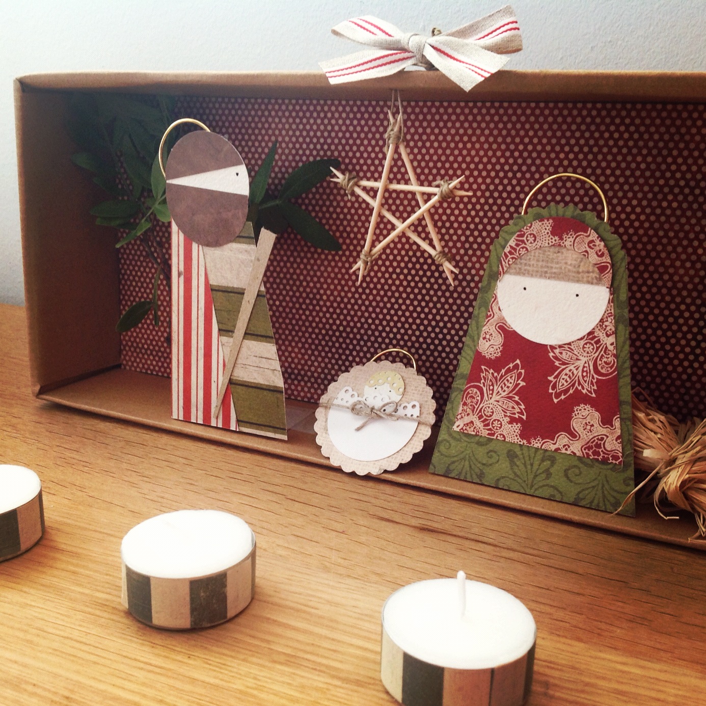 Menta & Limón: DIY: Un belén de papel