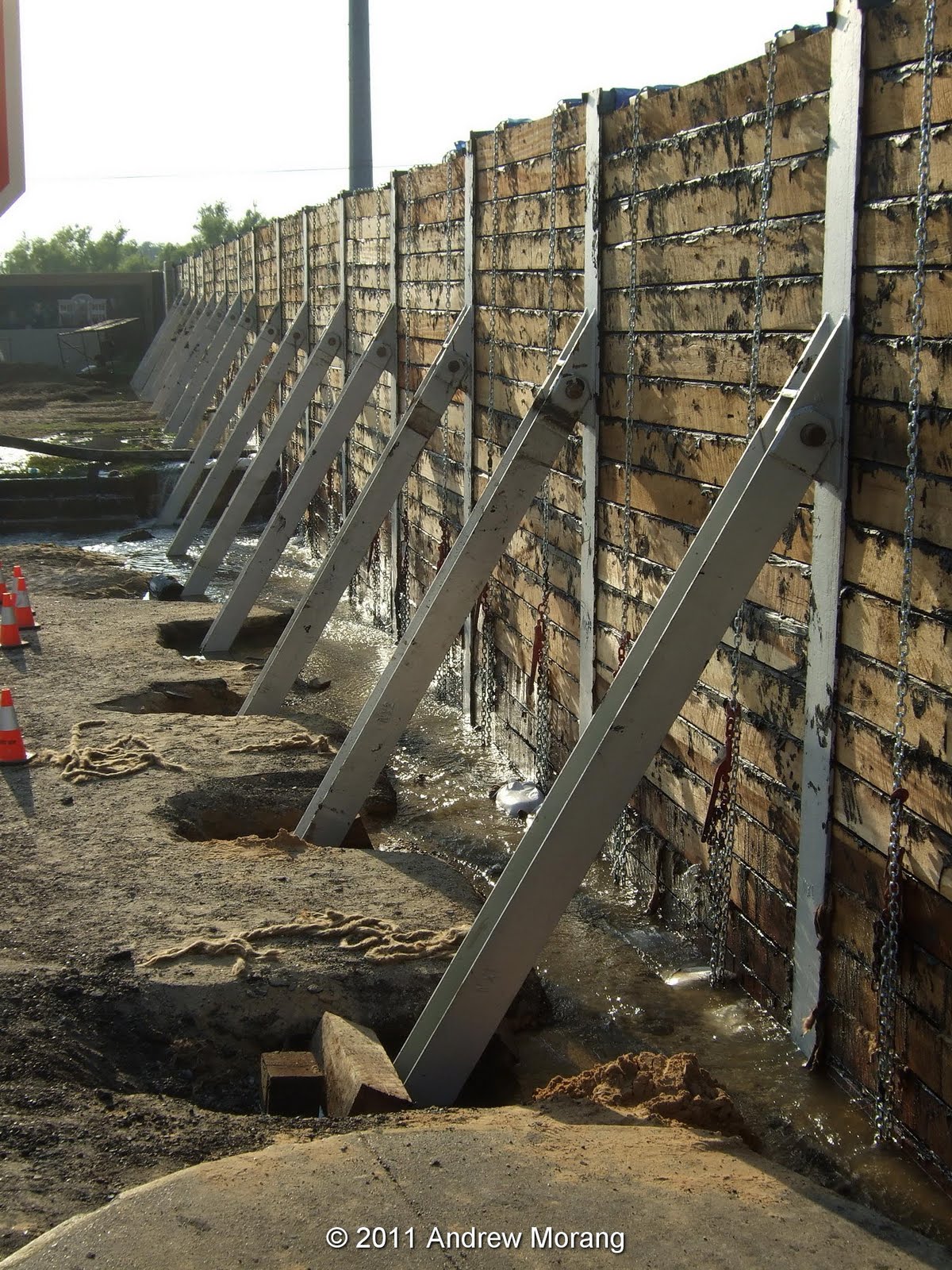 Urban Decay: Stop Log Flood Gates in Vicksburg