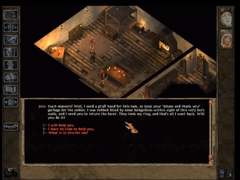 Pacifist Gaming: Baldur's Gate Pacifist Run: The Friendly Arms Inn