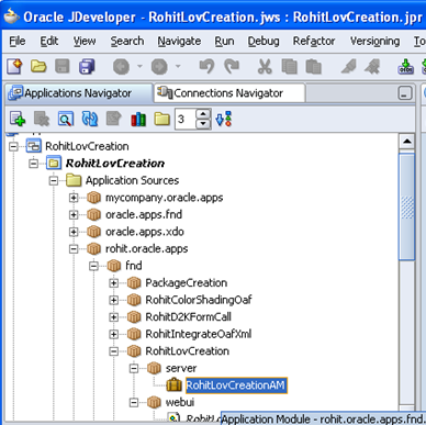 Oracle Application's Blog: Creating LOV in OAF Page
