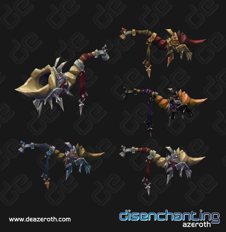 Disenchanting Azeroth: Mists of Pandaria Beta : New Weapon & Shield Models