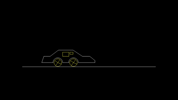 Program To Create Moving Car In C Graphics ~ Coding Atharva