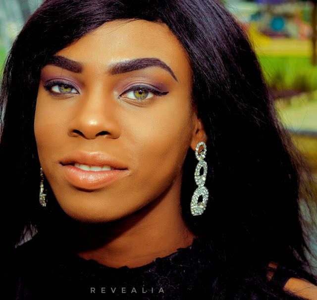 NIGERIAN GIRL WITH THE MULTI-COLOURED EYE GETS MORE PHOTO SHOOT ...