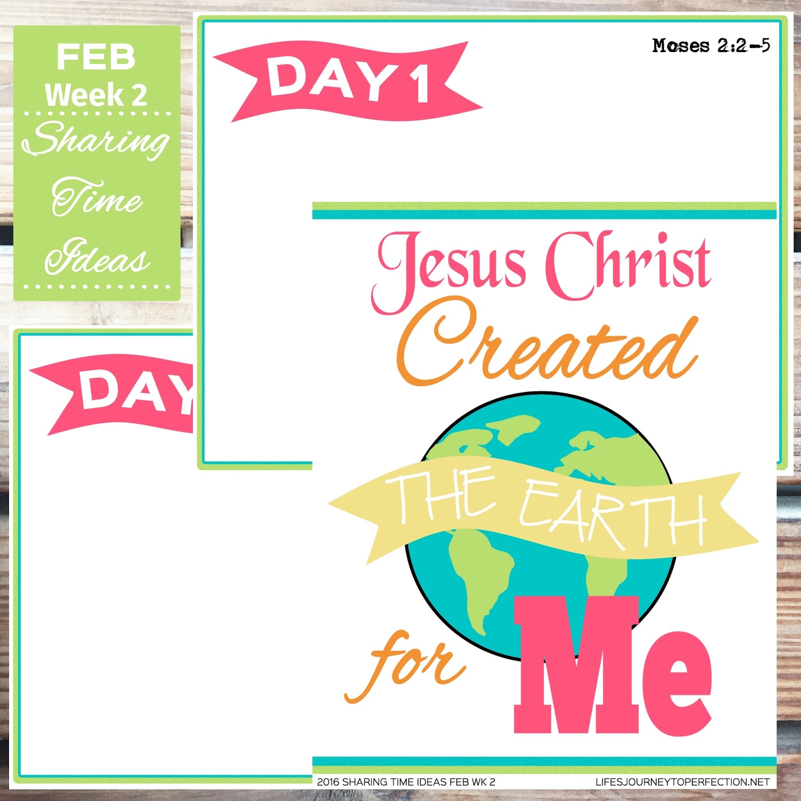 Life's Journey To Perfection: 2016 LDS Sharing Time Ideas for February ...