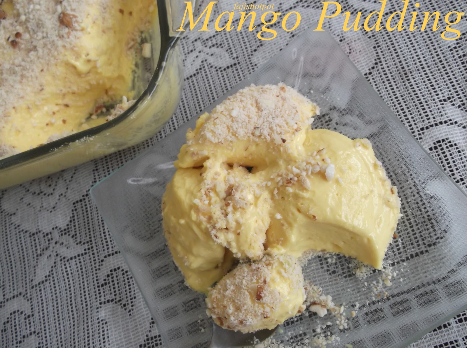 Faji's Hot Pot: Mango Pudding