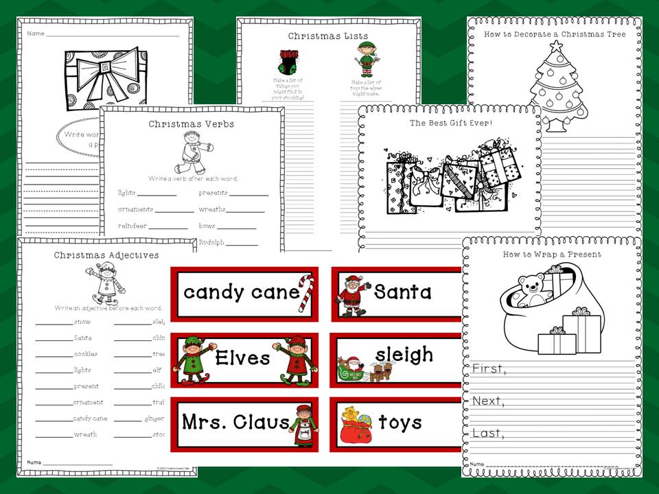 Creative Lesson Cafe: Freebies for December and the Holidays! Yay!