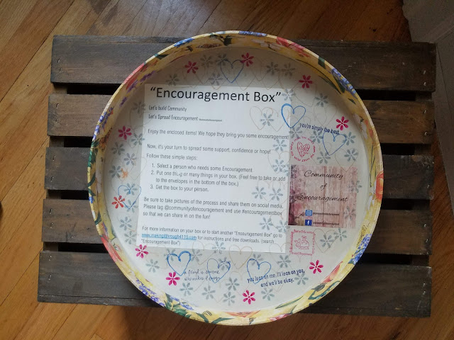How to make an Encouragement Box