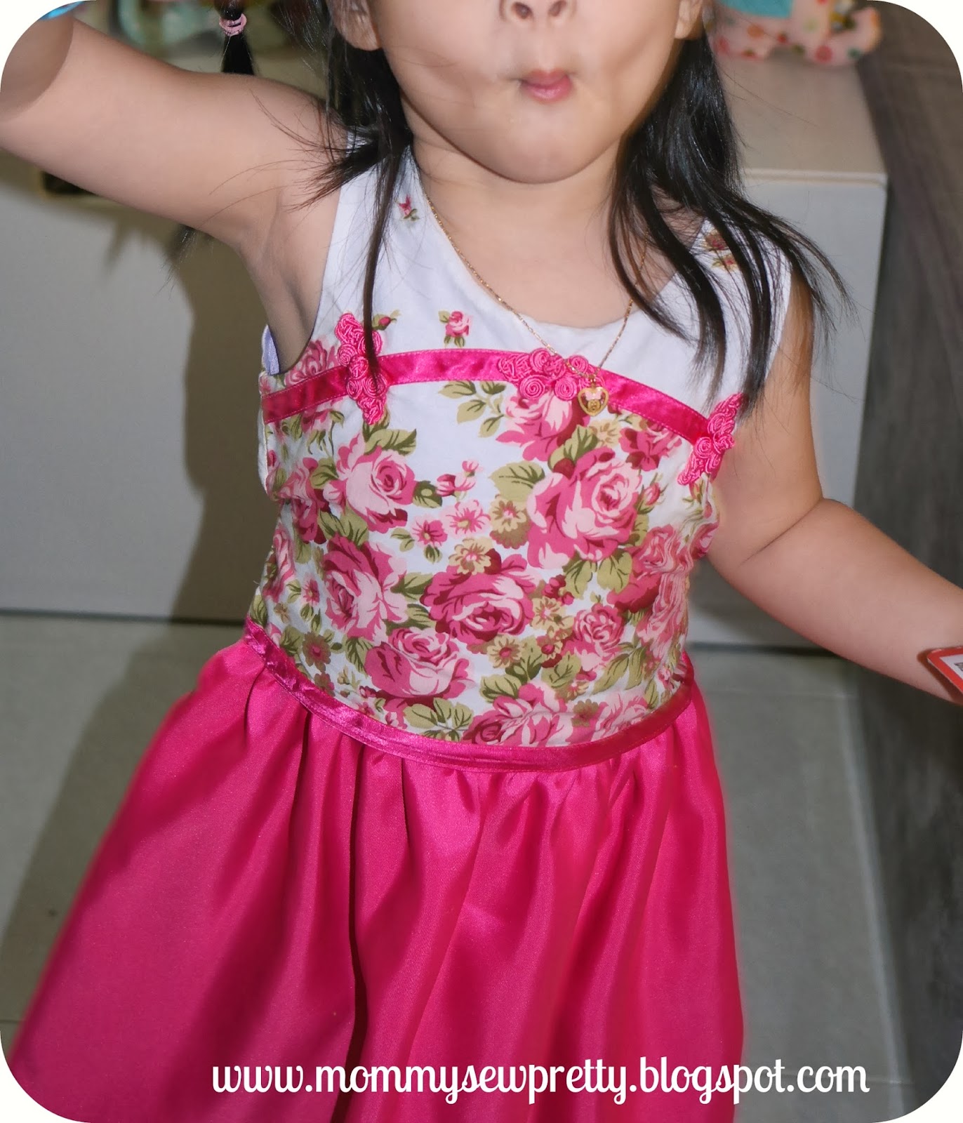 mommy sew pretty: Tutu Dress - Chinese style