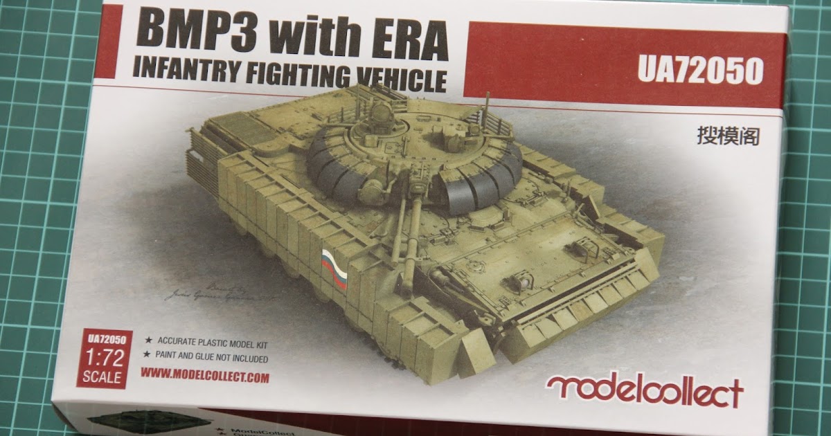 Modelcollect 1/72 BMP-3 with ERA (UA72050) - DetailScaleView