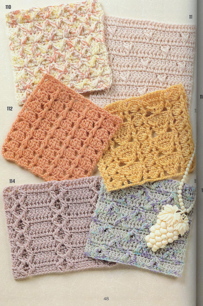262 patrones gratis de puntos crochet