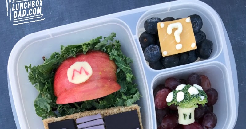 Lunchbox Dad: Super Mario Brothers Lunch and Visit to Nintendo HQ!