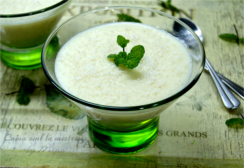 Cocina con Mina: Crema fría de melón y coco