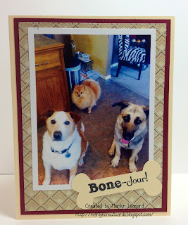 ~ Marilyn's Cricut Cards ~: Bone-Jour!