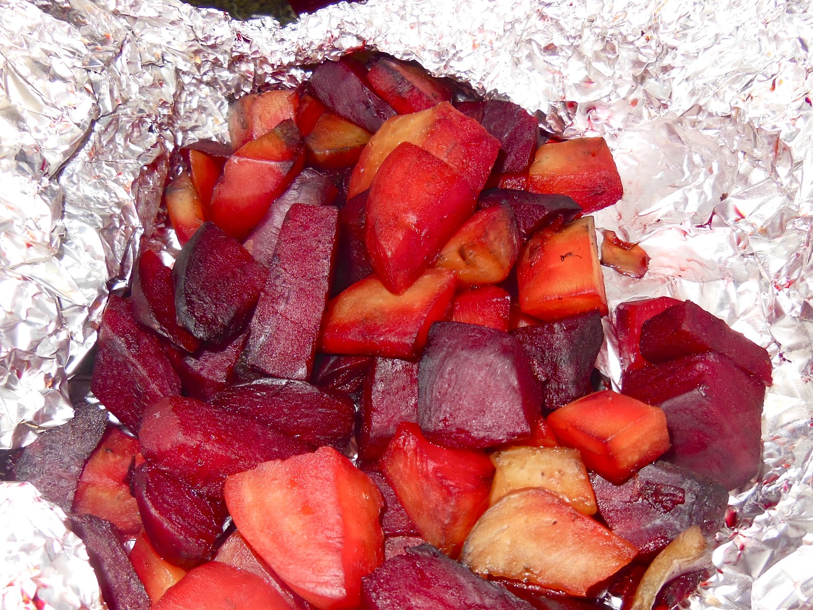 cook a mama: Roasted Beet Mashed Potatoes