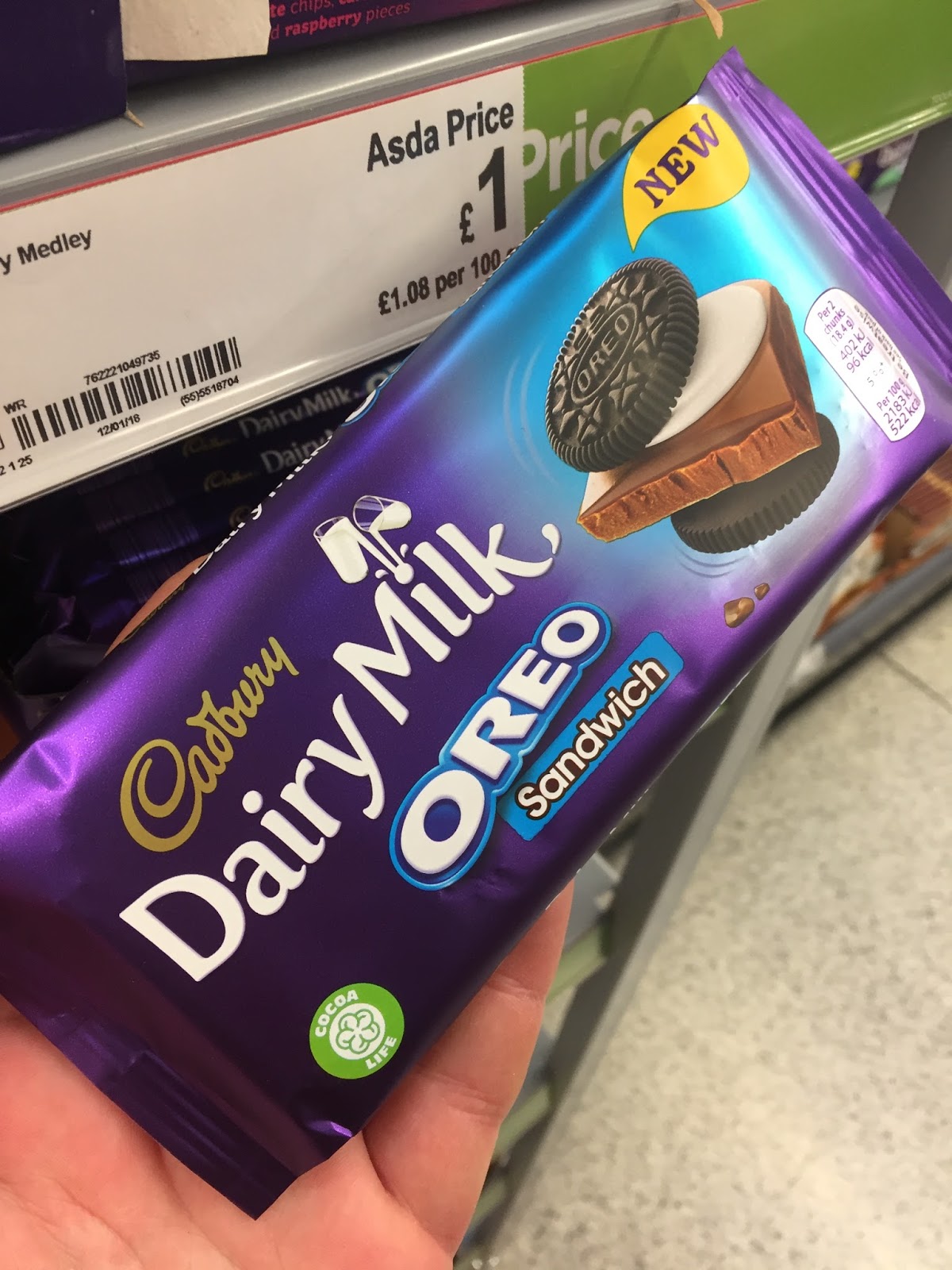 Cadbury Dairy Milk Oreo Sandwich Oreo Bites Mandms Crispy Spread Etc Spotted In Shops