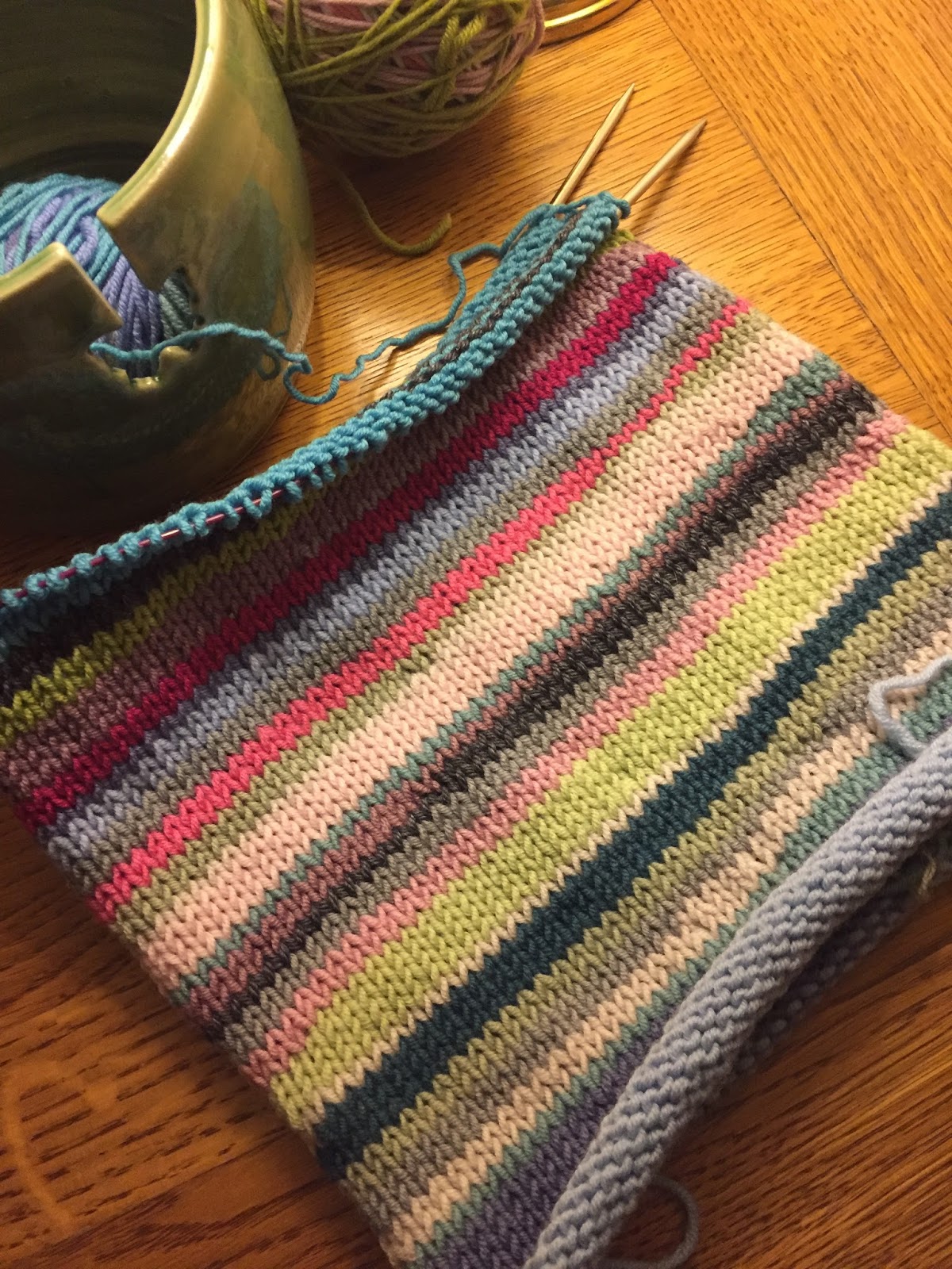 Fiddly Bits (using up your yarn scraps)