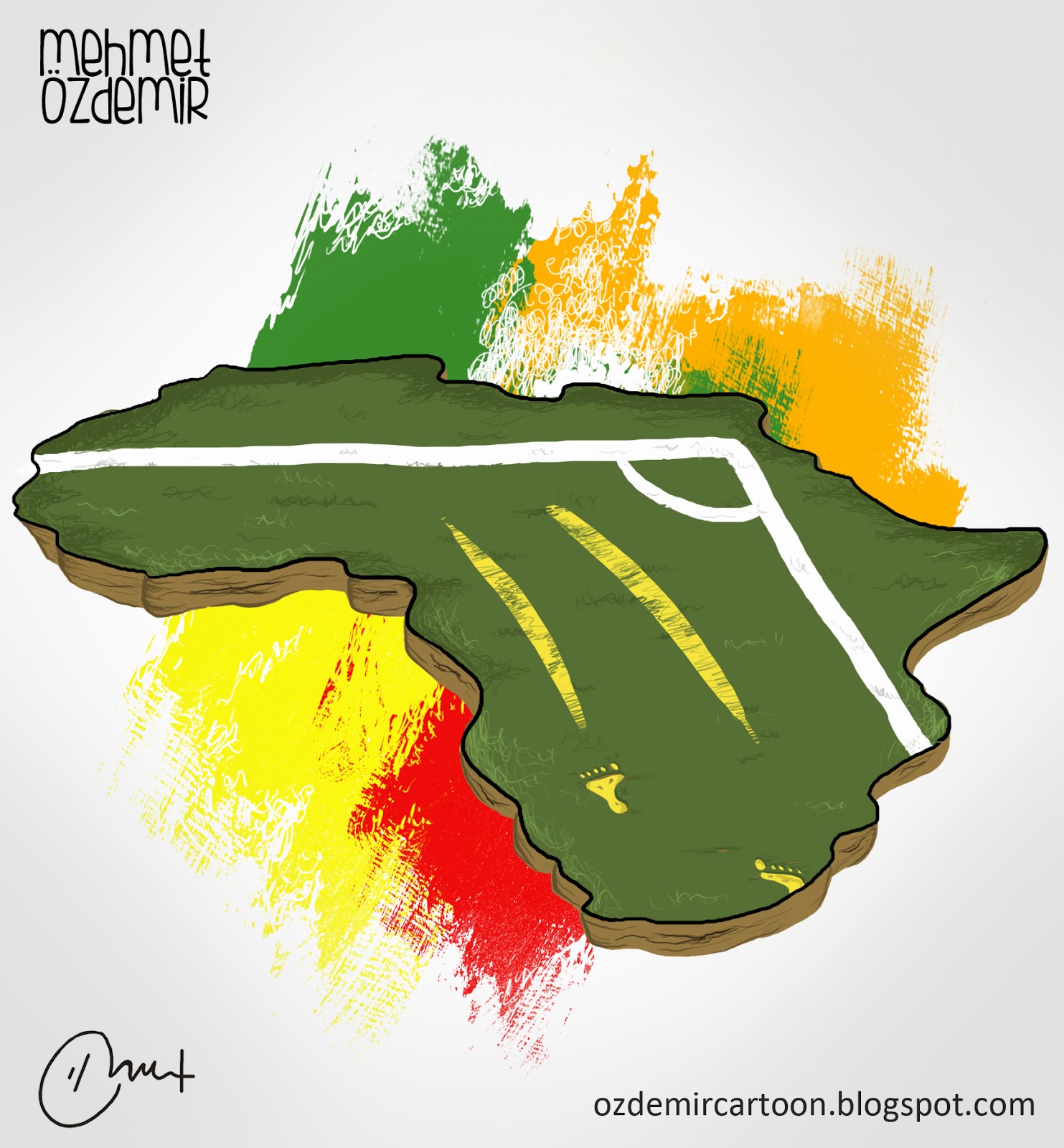 Mehmet Ozdemir | Football Cartoon: Congratulations Drogba...