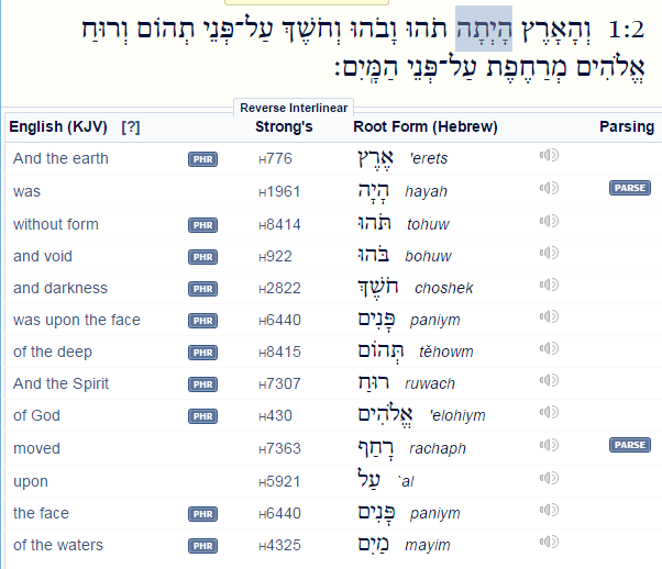 Gods Word Not Mans Period: Complexity of Hebrew Verbs