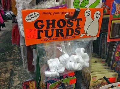 Hmm. Ghost Turds. Seems legit... : r/funny