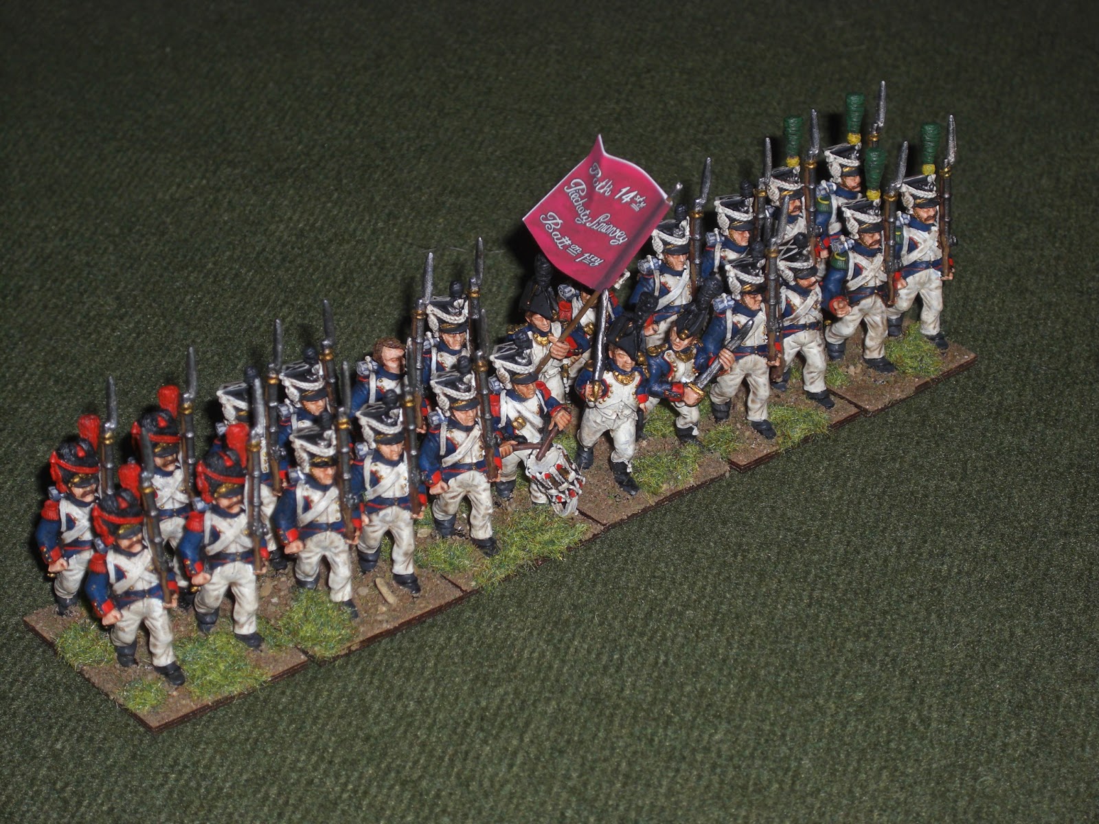 Miniature Painting Service from A BRUSH TOO FAR: 28mm 14th Regiment ...