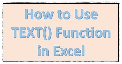 ฟังก์ชั่นในการจัดการ Text ในโปรแกรมเอ็กเซล ~ Computer Knowledge