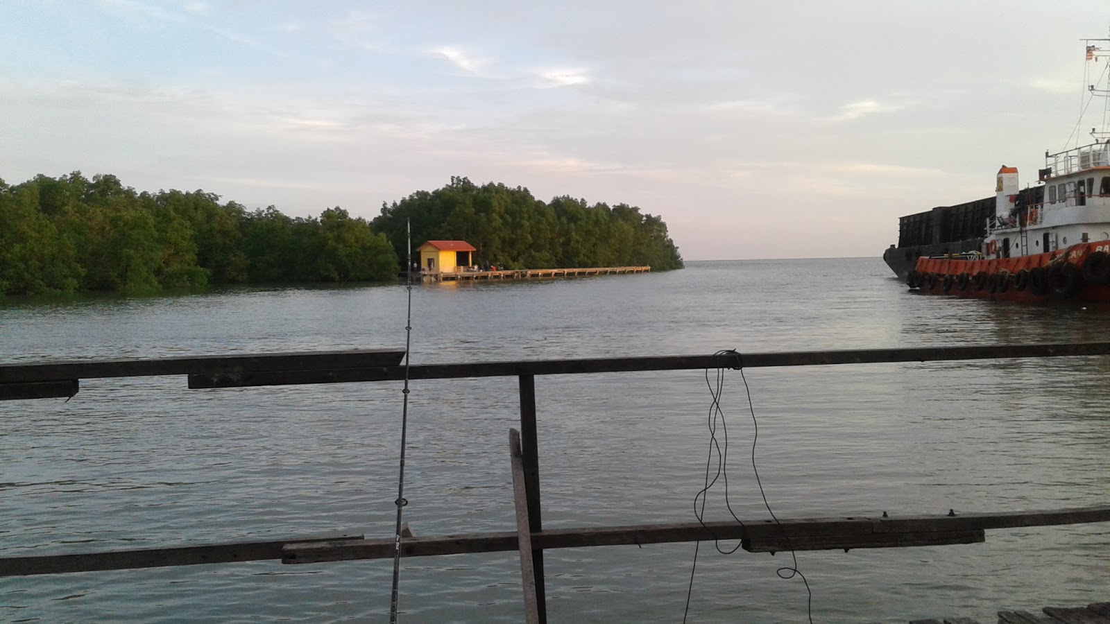 Beriadah Sambil Berehat: Jeti kuala Lukut Port Dickson
