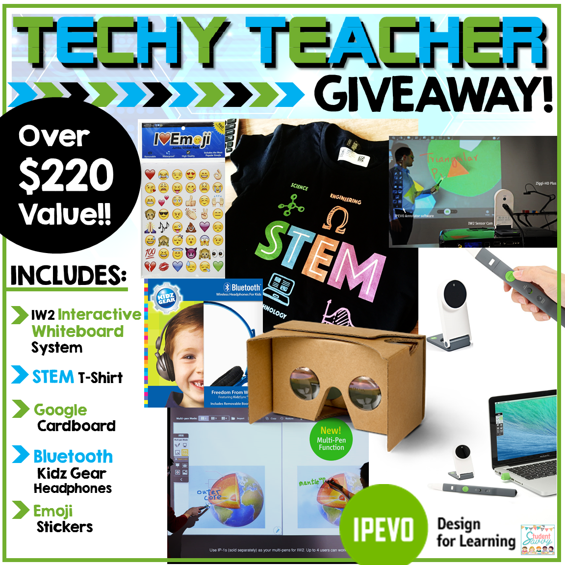 Techy Teacher Giveaway! – Student Savvy