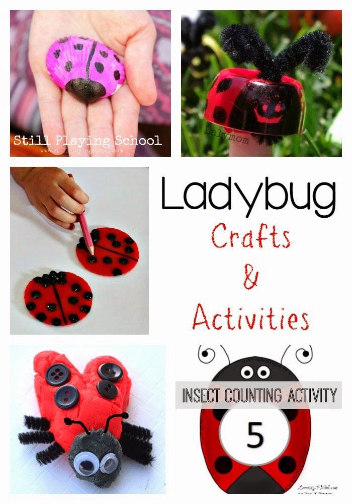 Ladybug Crafts and Activities for Kids | Still Playing School