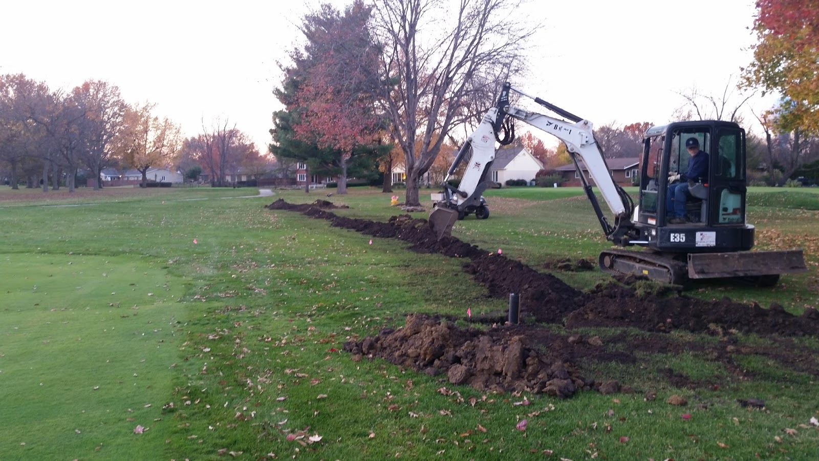 Illini Country Club Golf Course Management: Drainage