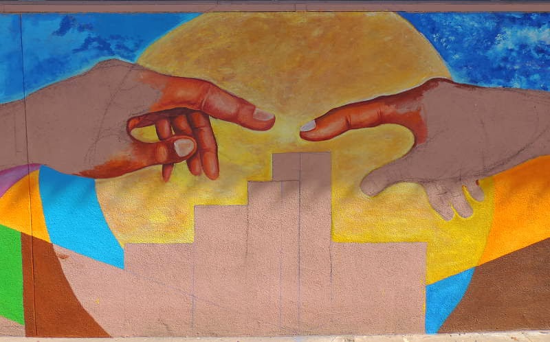 The Tucson Murals Project: PSA Art Awakenings: Murals being made, part 22