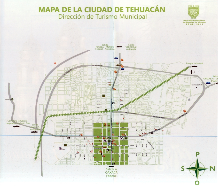 Tehuacán Lugar de Dioses: Folleto de Turismo Tehuacán 2008-2011