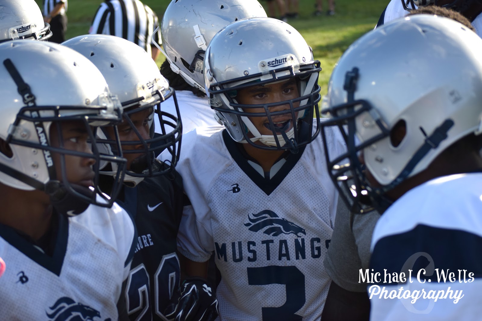 Moore High School Football Scrimmage